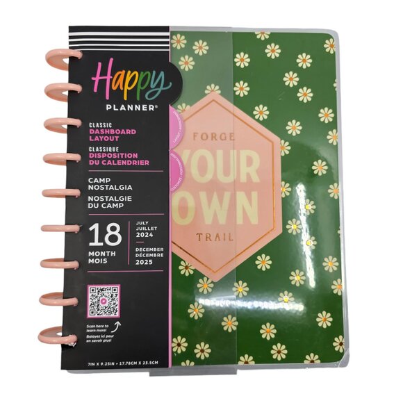Happy Planner | Office | Happy Planner Classic Dashboard 8 Month Camp ...